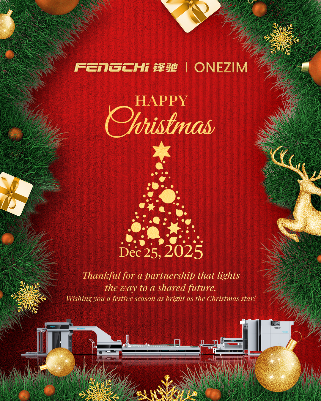 Merry Christmas from FENGCHI & ONEZIM - Guangdong Fengchi Printing ...